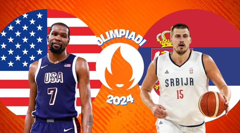 Semifinali basket Olimpiadi Parigi 2024: pre match USA-Serbia